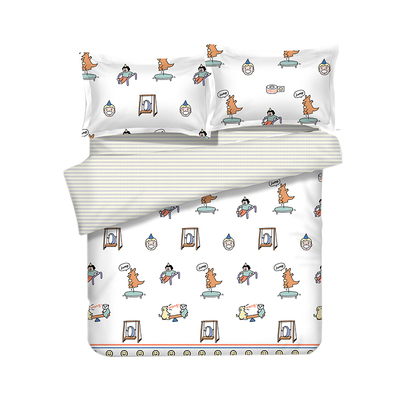 富山商店四件套纯棉卡通