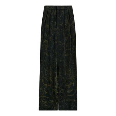 COCOBELLA肌理感烫金阔腿裤