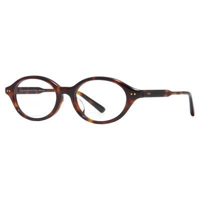 JINS睛姿近视眼镜书呆子板材椭圆小框可加配防蓝光镜片UCF26S179