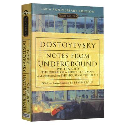 英文原版小说地下室手记