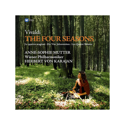原装进口 维瓦尔第 四季 穆特&卡拉扬经典演绎 LP黑胶唱片大碟