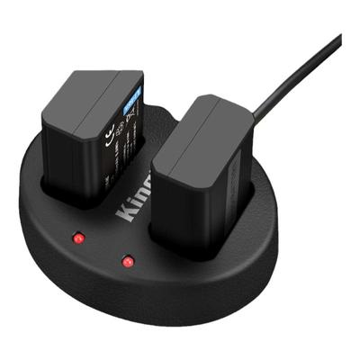 劲码BM015单反微单相机电池充电器适用佳能r50 g7x2 m50 60d索尼fz100 fw50 a6000尼康d90富士奥林巴斯松下