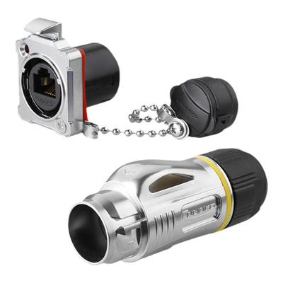 凌科RJ45网口防水航空插头