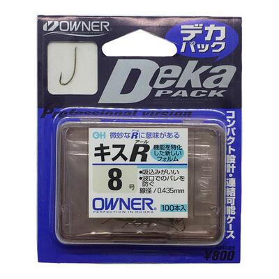 owner日本进口鱼钩远投溪流歪嘴