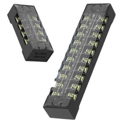 TB1512接线端子排加厚铜件阻燃接地接线连接排接线柱盒电线对接头