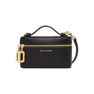 【新品】MARC JACOBS/莫杰 VANITY MJ 牛皮方形斜挎包手提化妆包