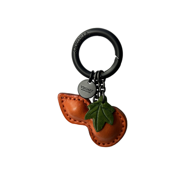 VISGARY头层牛皮葫芦钥匙扣