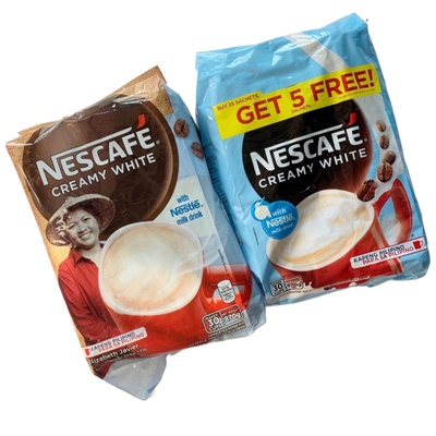 雀巢牛奶奶油白咖啡25.5g30包