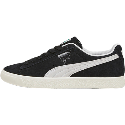 Puma/彪马正品CLYDE HAIRY SUEDE情侣款低帮板鞋393115-02