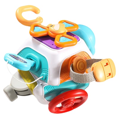 忙碌球婴儿玩具6个月以上0一1到3岁宝宝幼儿童蒙氏早教多面体益智