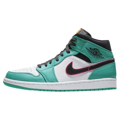 浅绿南海岸男女中帮篮球鞋