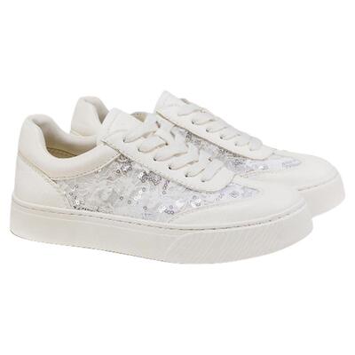 fed增高厚底鞋夏季新款女鞋蕾丝小白鞋透气轻便板鞋女S0416-YA609