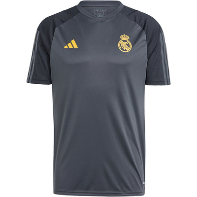 Adidas/阿迪达斯正品皇马男士足球训练运动修身短袖T恤IB0040