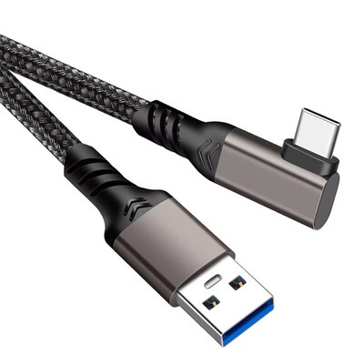 VR数据线弯头type-c线usb3.2