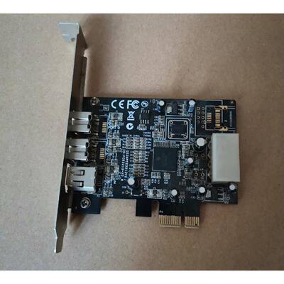 议价SY-PEX30016 1394工业相机卡 PCI-E转1394A／B采集卡 现货