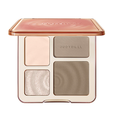 橘朵高光修容综合一体盘双色