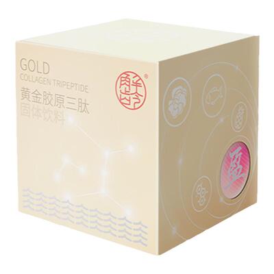 「D」解龄-盈「黄金胶原三肽」新品致尊芯片胶原蛋白7.2g*10袋/盒
