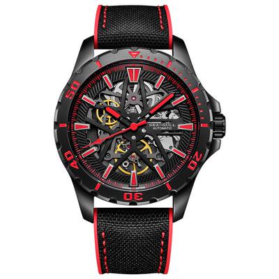 海鸥表机车镂空男表驰骋系列
