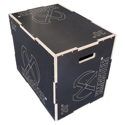 XMASTER跳箱健身木质跳箱EVA皮质跳箱健身跳箱训练跳箱木质跳凳