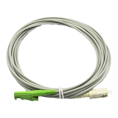波钢E2000/APC-SC/UPC多模50/125单芯铠装光纤跳线电信级长度可定制62.5/125