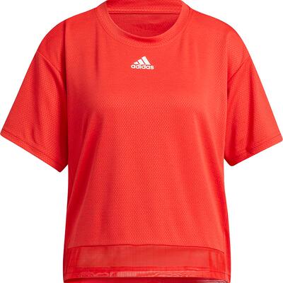 Adidas/阿迪达斯正品年夏季新款女子透气训练休闲T恤 H50825