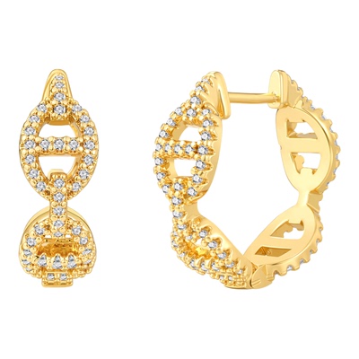 TWINSLULU高级感猪鼻子耳环