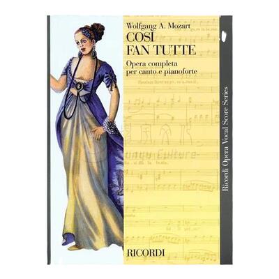 莫扎特女人心声乐总谱意大利语