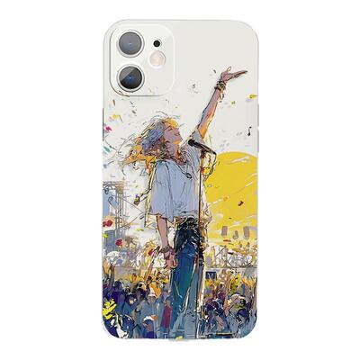 创意励志插画向阳而生手机壳适用于苹果15PM小米13ProOPPOReno11红米K40SVIVOY100T魅族一加Ace3荣耀80IQOOZ9