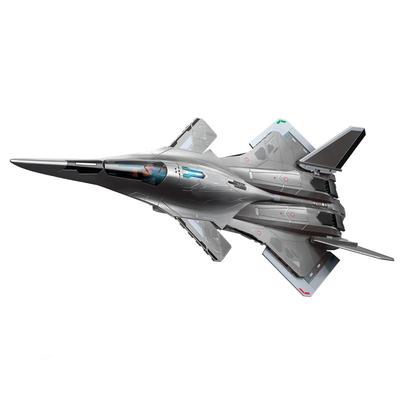 白帝空天战机军事模型男孩