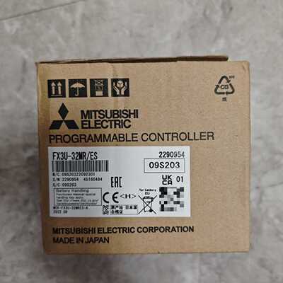 配件三菱PLC模块FX3U-32MR/ES，日本原装制造，型号0议价