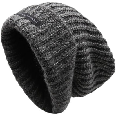 GULESWYCAP冬季大头宽松加厚冷帽