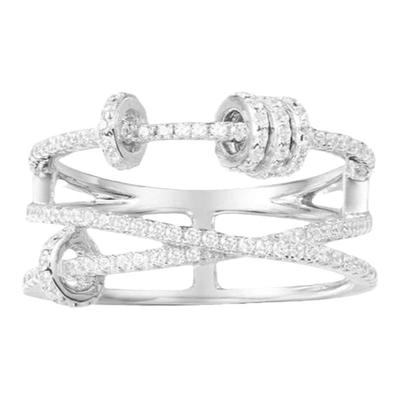 APM饰来运转戒指设计感银送礼