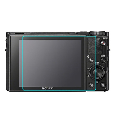 JJC适用于索尼黑卡钢化膜RX100M7/M6/M5A/M4/M3/M2 RX100 RX1R3  RX1M2 RX100V相机FX2 FX2B屏幕保护膜配件
