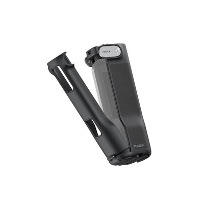 telesin泰迅适配影石Insta360 X4X5多功能折叠手柄折叠内置三脚架便携易收纳insta360配件