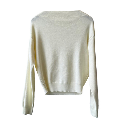 韩系气质高级感显瘦羊毛针织衫女