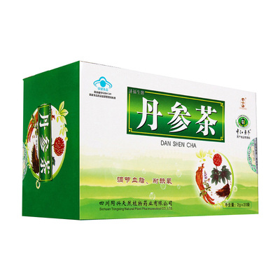 济福生牌中江丹参茶60袋