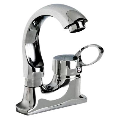 纯铜双孔面盆冷热水龙头三孔洗脸盆手盆水嘴混水阀全铜卫生间笼头