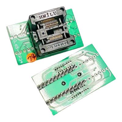 SOP24/SSOP24/TSSOP24烧录座/测试座转DIP24  0.65mm/1.27MM芯片