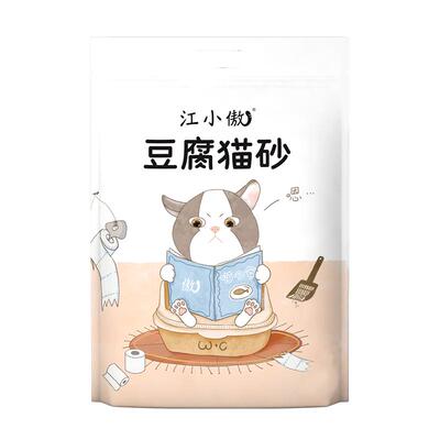 江小傲豆腐2.5kg*4袋猫砂