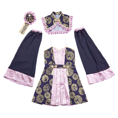 【现货秒发clearstone】小僵尸女仆中华风暗纹提花连衣裙套装正版