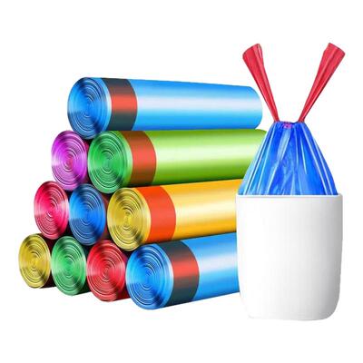 加厚抽绳垃圾袋大号点断式收口