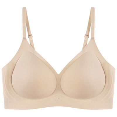 好波内衣女性感提花女胸罩细肩带养护文胸收副乳上托胸罩HW2529