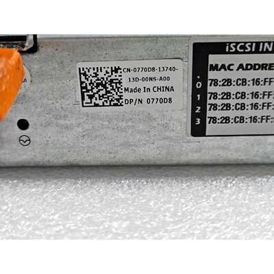 【请询价】出DELLMD3200i控制器型号0770D8有四个