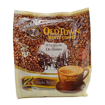 旧街场原味三合一白咖啡15条马版