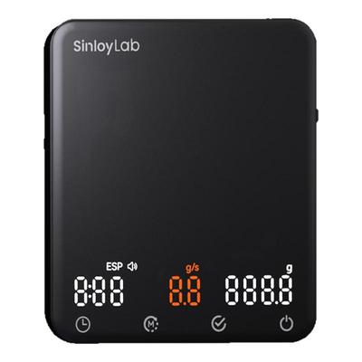 Sinloy辛鹿 意式咖啡秤3.0 计时秤type-c充电手冲称重 咖啡电子秤