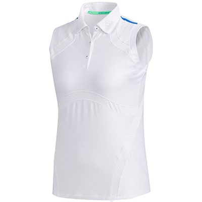 Adidas/阿迪达斯正品 creatorS/S 女子运动无袖POLO衫 FJ2425