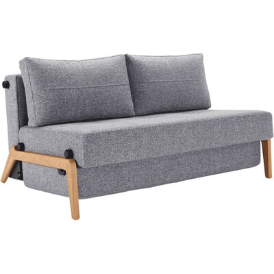 实木可折叠坐卧两用客厅沙发床