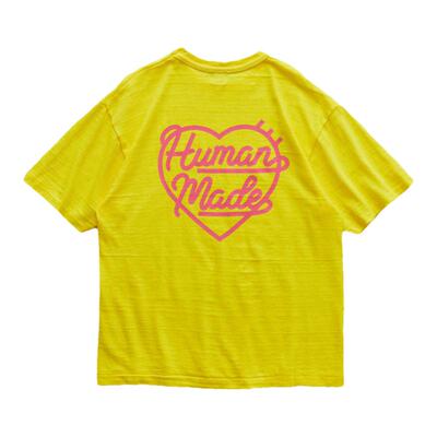 HUMANMADE爱心字母休闲短袖T恤