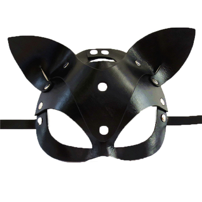 2018款牛皮猫女面具 BDSM柳钉风