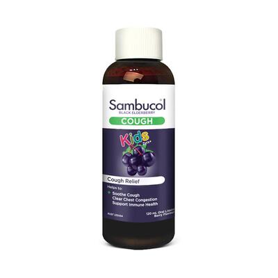 SAMBUCOL儿童免疫接骨木浆果味